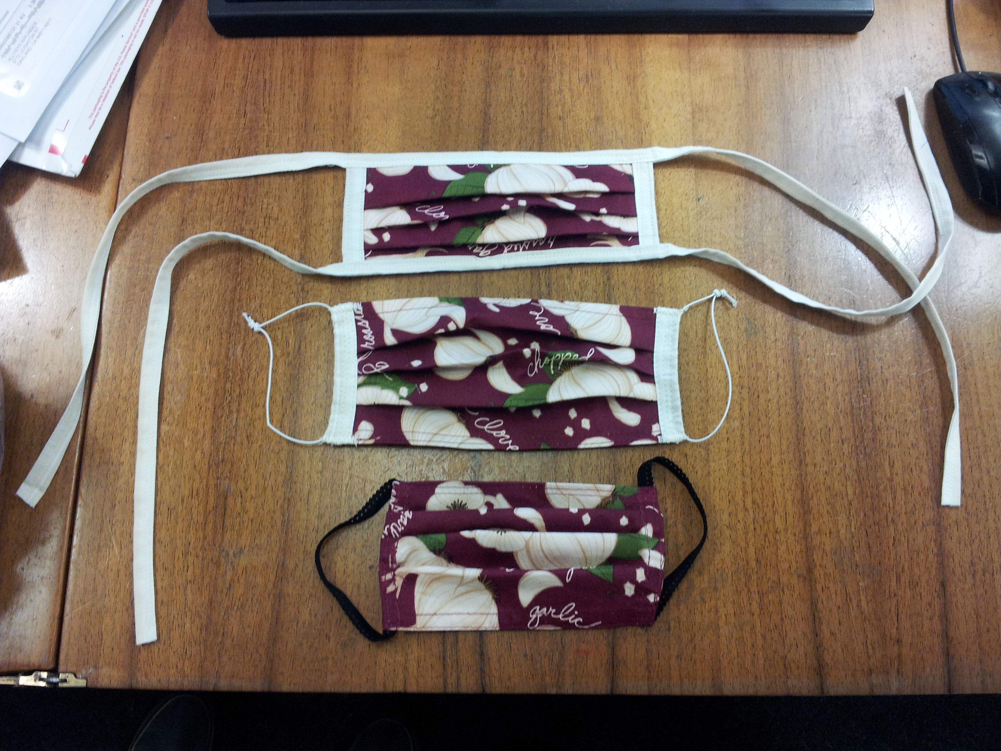 Apron Mask with Ties – Piedmont Masks